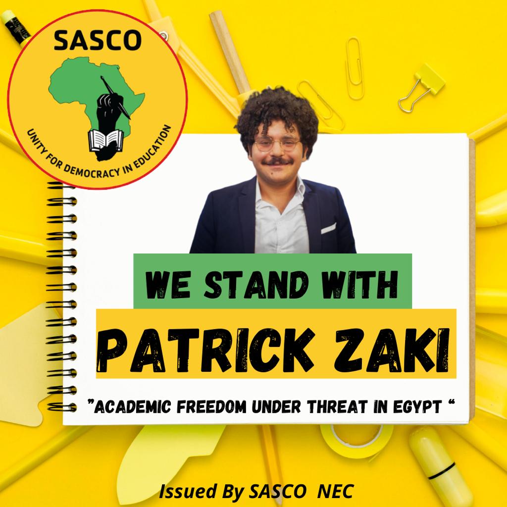 FREEDOM FOR PATRICK GEORGE ZAKI - SASCO