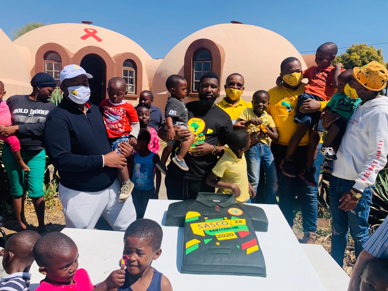 SASCO 21st NEC DONATES THE ANNIVERSARY CAKE TO SPARROWS CHILDREN HOME ...